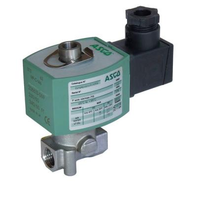 Quality ASCO Series 314 3/2 Solenoid Valve Direct Acting Universal 1/8" 1/4" NPT Steel for sale