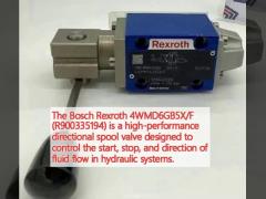 ボッシュ・レックスロス 4WMD6GB5X/F マニュアル方向弁 スロールバルブ DIN ISO規格