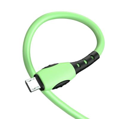 Cina USB 2.0 che fa pagare la tassa istantanea 1.2M 5A del silicone liquido del cavo in vendita