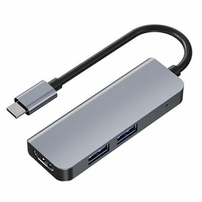 China 5in1 USB3.0 TO HDMI 4K Docking Station For Notebook for sale