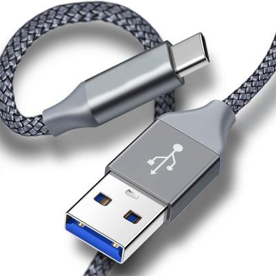 China Type C Braided Data Cable Mobile Phone 9 Core 3A USB3.0 for sale