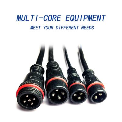 China 2 3 4 5 Core LED Light Power Cord With PVC Insulation for sale