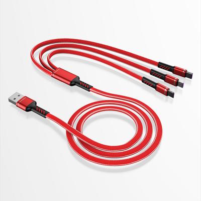 China Het nylon vlechtte 1.3m USB 2,0 het Laden Kabel 5A het Snelle Laden voor IPhone for sale