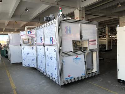 China Full Servo Adult And Baby Diaper Packaging Machine Rolling Film Bag for sale
