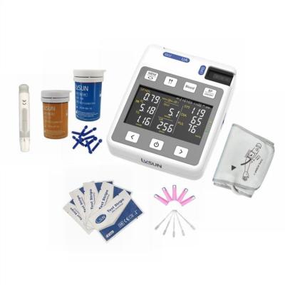 China Lysun 4 In 1 BP/UA/BL/BG Machine Multi-Function Analyzer Clinic Home Use for sale