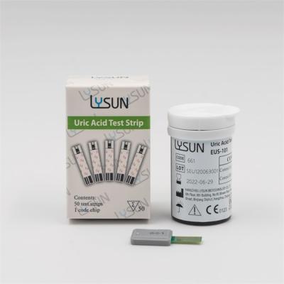 Cina Misuratore di acido urico per glucosio nel sangue a prezzo di fabbrica con strisce reattive avanzate in vendita