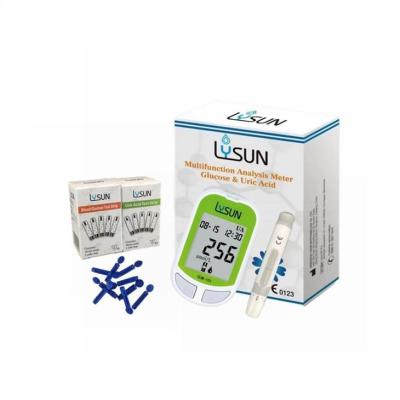 Cina Analizzatore di glucosio nel sangue di acido urico ad alta precisione a macchina 2 in 1 in vendita