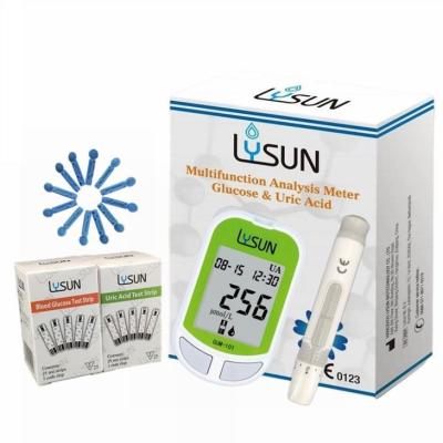 Cina Sistema di monitoraggio multifunzione per uso domestico Analizzatore di acido urico del glucosio in vendita