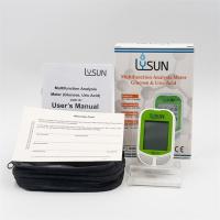 China Blood Glucose Uric Acid Meter Multi-function Glucometer Uric Acid Meter for sale