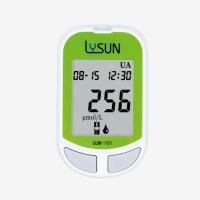 China Blood Glucose Uric Acid Meter Multi-function Glucometer Uric Acid Meter for sale
