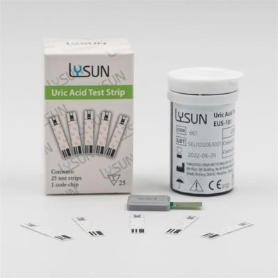 China Uasure Uric Acid Test Strips for sale