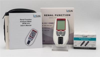 Cina Nuovo analizzatore di funzione renale di progettazione per uso domestico della clinica dell'acido urico (UA)/creatinina (CR)/urea (UR) in vendita