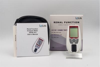 Cina Nuovo analizzatore di funzione renale di progettazione per uso domestico della clinica dell'acido urico (UA)/creatinina (CR)/urea (UR) in vendita