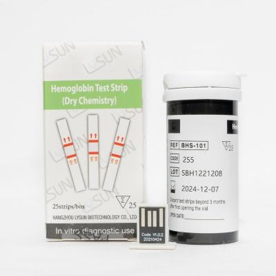 Cina Prova acida urica della striscia del tester della glicemia di Lysun GUM-101 3.0V CR2032 in vendita