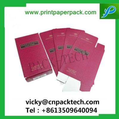 China Customized Luxury Offset Printing Foldable Bb Cream Paper Packaging Box Makeup Box for sale