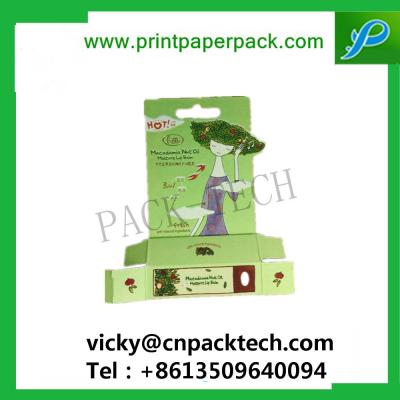 China Customized Fresh Folding Coated Paper Lip Balm Boxes Lipstick Boxes Lip Gloss Boxes Display Box Makeup Box for sale