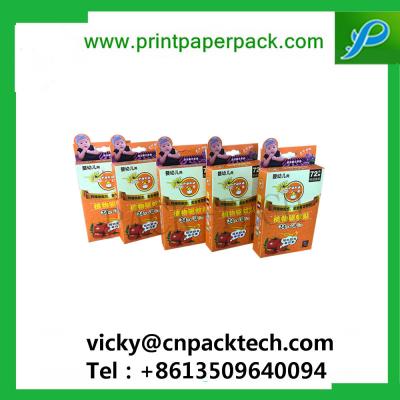 China Hot Sale Mosquito Repellent Pharmaceutical Boxes for Baby Standing Foldable Consumer Goods Boxes for sale