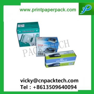 China High End Rigid Durable Office Supplies Packaging Punch Box Staple Box Stationery Packaging Boxes for sale