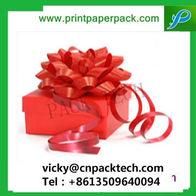 China Delicate Present Designed Christmas Gift Box Packing Paper Cake Box with Bowknot for Kids for sale