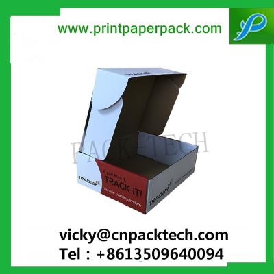 China Custom Rigid Foldable E-Flute Consumer Goods Boxes Cupcake Cake Food Packaging Box Electronic Products Carton Packaging for sale