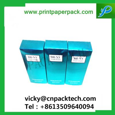 China Custom Color Printed Folding Cosmetic Bbcream Perfume Essential Oil Packaging Box Cigarette Box for sale