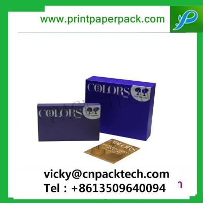 China Custom Eco-Friendly Full Color Printed Gloss Software Boxes Packaging Separete Lid USB Boxes for sale