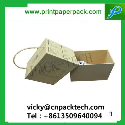 China Bespoke Natural Brown Kraft Round Hat Cardboard Paper Jewelry Box Gift Box Packaging Tea Packaging Boxes for sale
