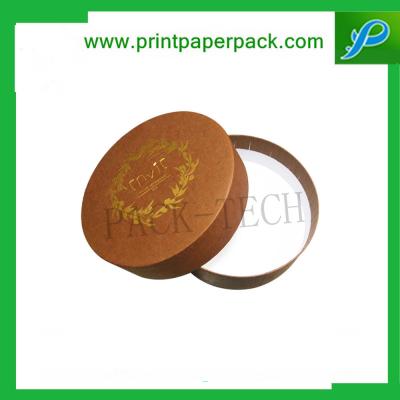 China Custom Premium Rigid Round Soup Box Hair SPA Packing Box Cosmetic Gift Box Consumer Goods Box for sale