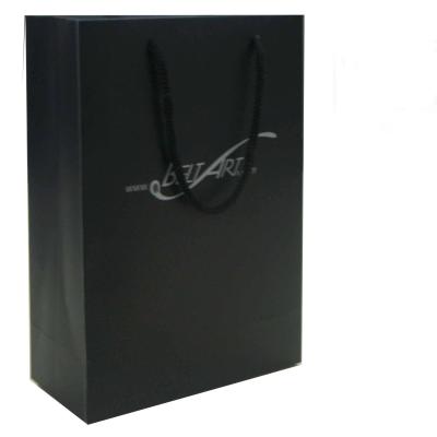 China Custom Printed Carrier Paper Apparel&Shoes Bag for sale