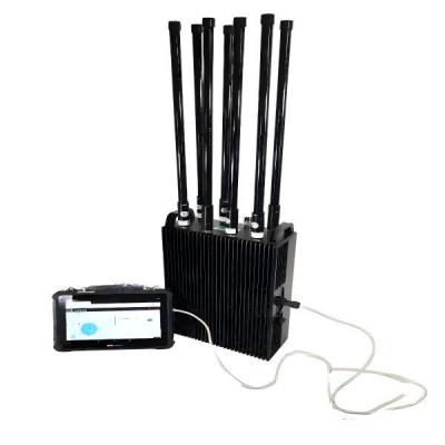 China 3km High-Precision Portable Integrated Detection Countermeasure Drone Jamming Device for sale