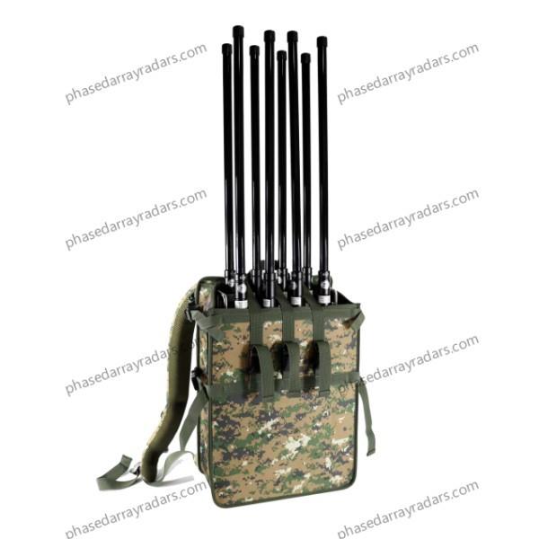 Quality 3km High-Precision Portable Integrated Detection Countermeasure Drone Jamming for sale