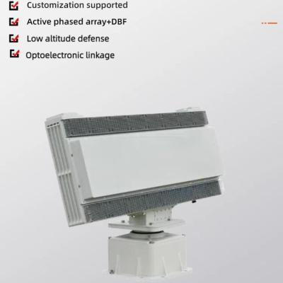 China 10 kilometer X-band unmanned aerial vehicle detection low altitude monitoring radar system for sale