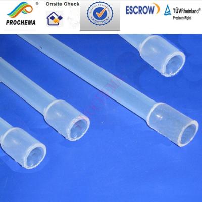 China PFA  flared tube, PFA funneled pipe for sale