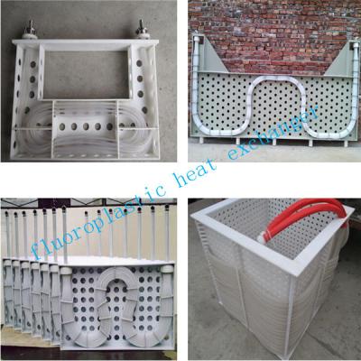 China /PTFE/PFA/FEP heater, / pfa/ptfe/fep heat exchanger for sale