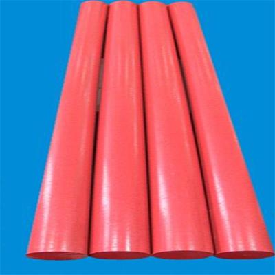 China PEEK continuous extrusion red rod for sale