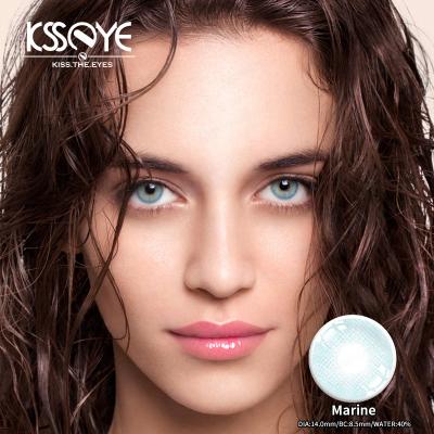 Cina Lenti di contatti naturali mistiche di colore dell'OEM di Grey Contact Lens in vendita