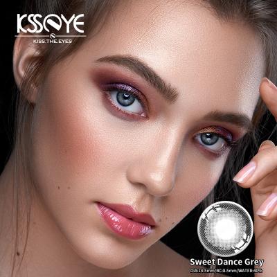 Cina Lenti di contatti naturali mistiche di colore dell'OEM di Grey Contact Lens in vendita