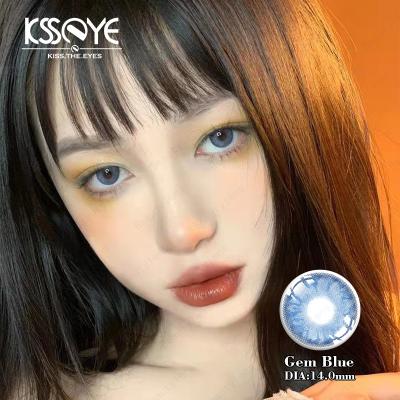 China Índice de umidade alta de Grey Colour Eye Contact Lens da menina de KSSEYE para o cosmético à venda