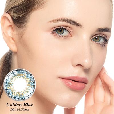 Cina Le lenti molli di Sterling Greay True Sapphire Contacts del blu di ghiaccio di KSSEYE osservano la bellezza in vendita