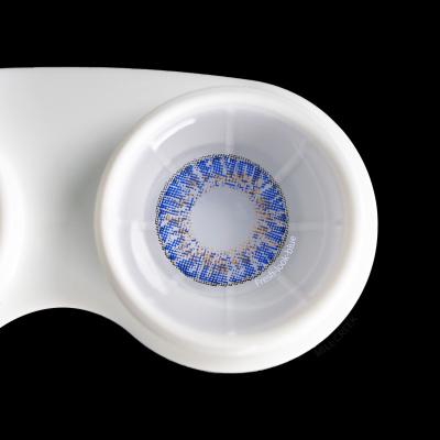 Cina Le lenti molli di Sterling Greay True Sapphire Contacts del blu di ghiaccio di KSSEYE osservano la bellezza in vendita