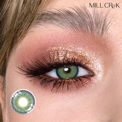 Cina potere zero colorato sembrante naturale delle lenti a contatto dell'occhio azzurro di 14mm HEMA NVP in vendita