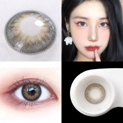 China Olhos de Smokey Gray Contact Lens For Dark da miopia da prescrição à venda
