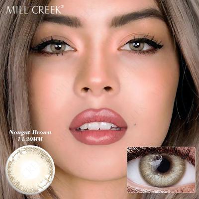 Cina Lenti toriche Hazel Colored Contacts puro di celebrazione naturale di colore solido in vendita