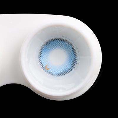 Cina Non tono 2 della lente a contatto 8.5mm dell'occhio azzurro colorato prescrizione CE0197 1 anno in vendita