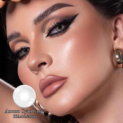 Cina Occhio annuale eliminabile 14.2mm di Aurora Natural Color Contact Lens in vendita
