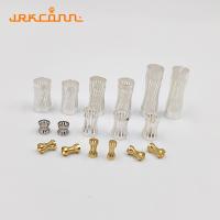 China Customized Copper Alloy Crown Spring Connector Uniform Spring Terminals for sale