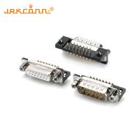 China High Density D Sub Connector DB 15Pin Right Angle Pcb Connector For Computer Peripherals for sale