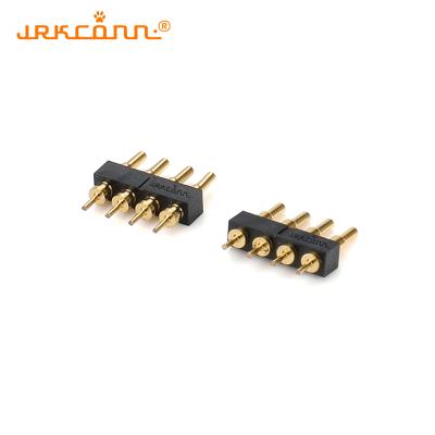 Cina Collegatori a molla a 4 pin DIP diretto Pogo Pin Connector Flash oro in vendita