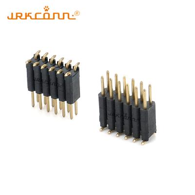 China Surface Mount Connector Male Header 12P Stacking Type with 3A Current Rating for Board To Board Connections for sale
