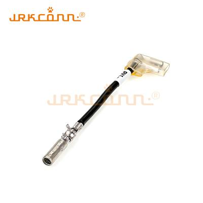 China Solar PV Panel Terminal Wire with 6.3 mm Spring-Loaded Terminal and PV1- Polarity for Waterproof Solar Applications for sale